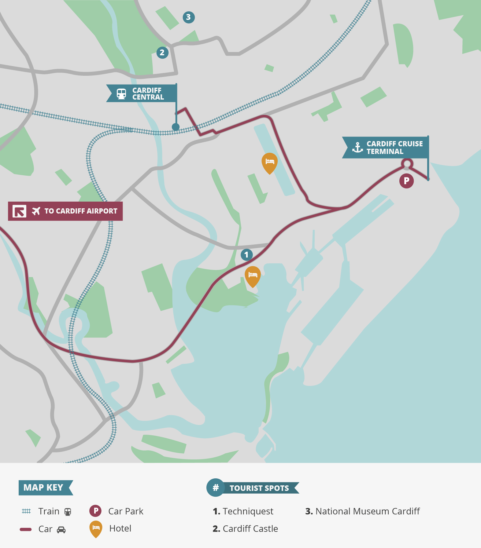 Cruises from Cardiff - Cardiff Port Info - Planet Cruise